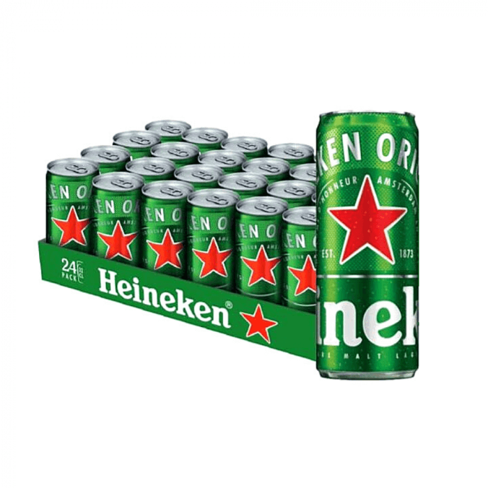 Heineken Beer Can (24cans X 490ml) - Click N Deliver